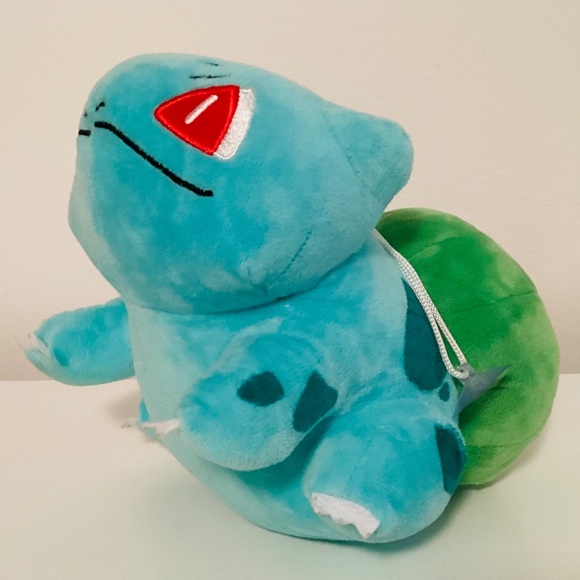 Toys | Pokemon Stuffed Plush Blue Green Soft Small Bulbasaur Toy Animal ...